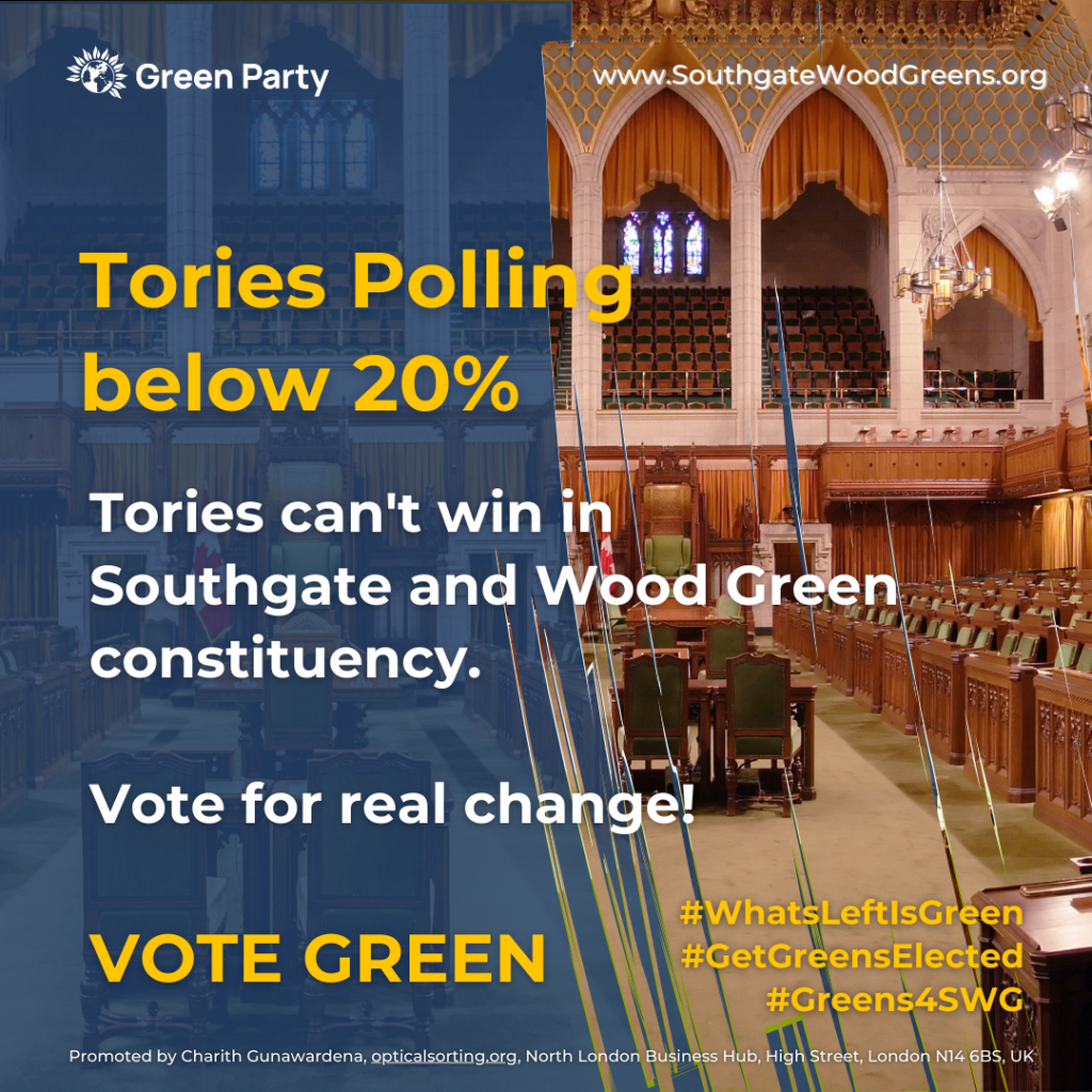 Southgate & Wood Greens – Vote Green Party